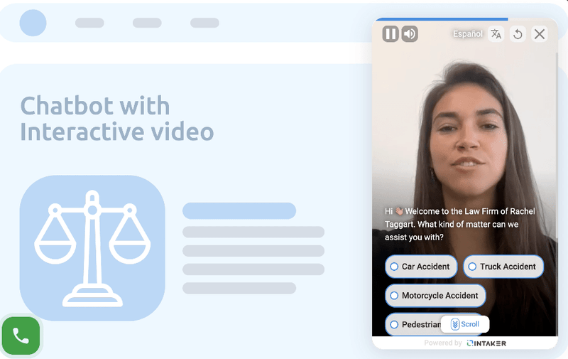 Chatbot with Video: Enhance Engagement and Conversion | Intaker
